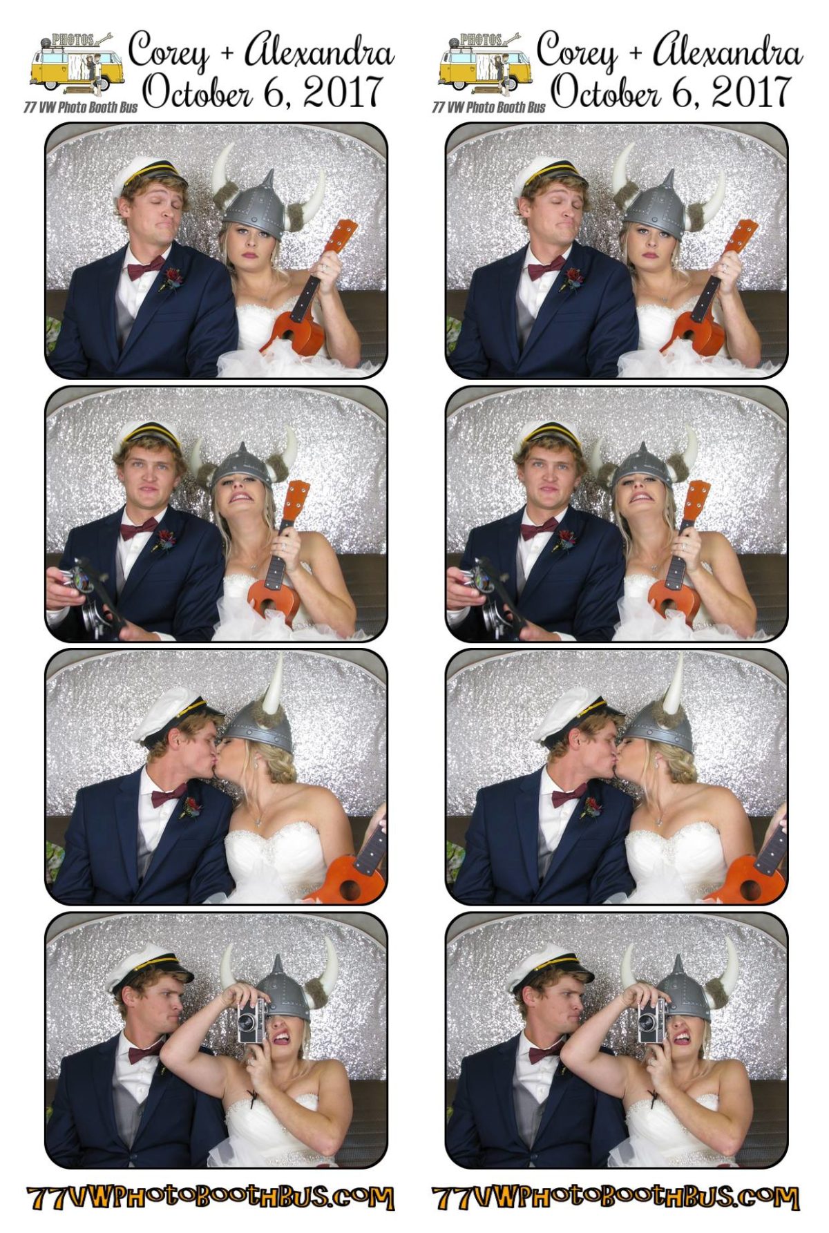 Wedding | Corey + Alexandra | October 6, 2017 - 77 VW Photo Booth Bus